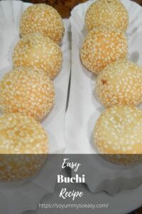 Easy Buchi Recipe (Butsi)