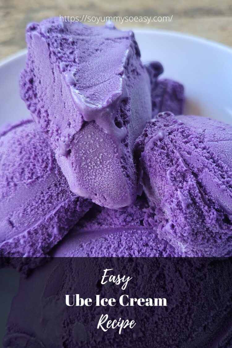 Easy Ube Ice Cream Recipe