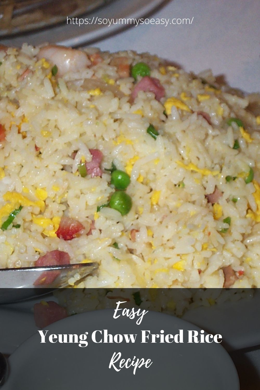 Easy Yeung Chow Fried Rice Recipe