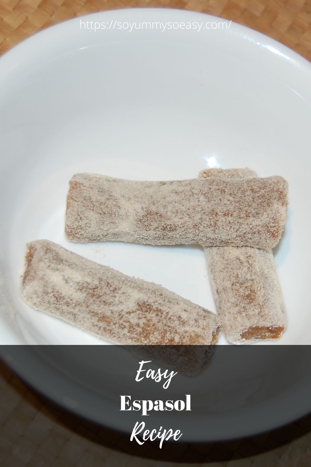 Easy Espasol Recipe