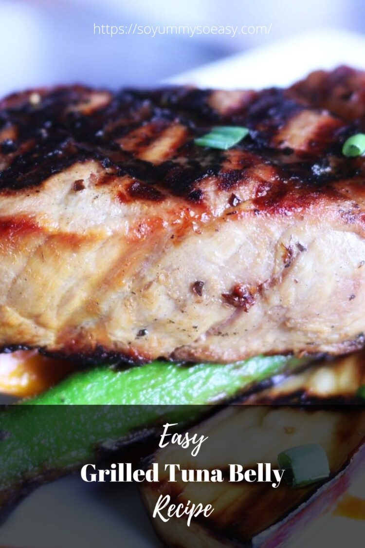 Easy Grilled Tuna Belly Recipe