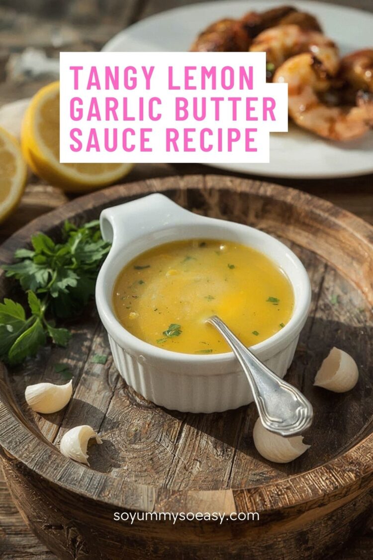 Lemon Garlic Butter Sauce Recipe | Easy Flavor Boost