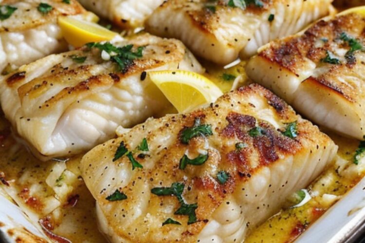 Lemon Garlic Baked Fish – Easy Oven Recipe